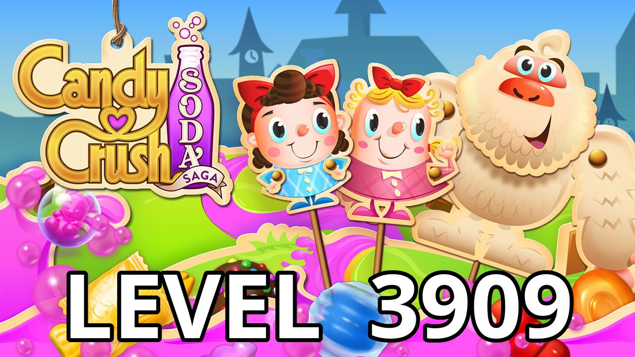 Candy Crush Soda Saga Level 3909 Tips - AppTipper.com
