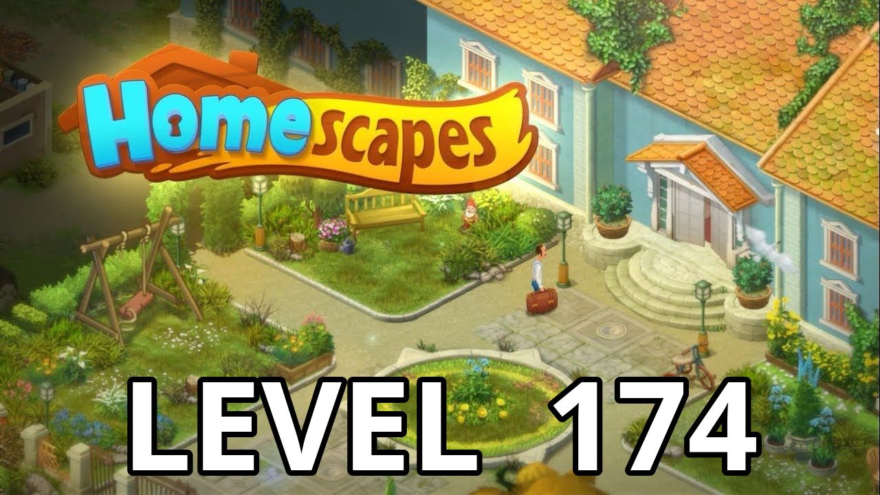 Homescapes Level 174 Tips - AppTipper.com