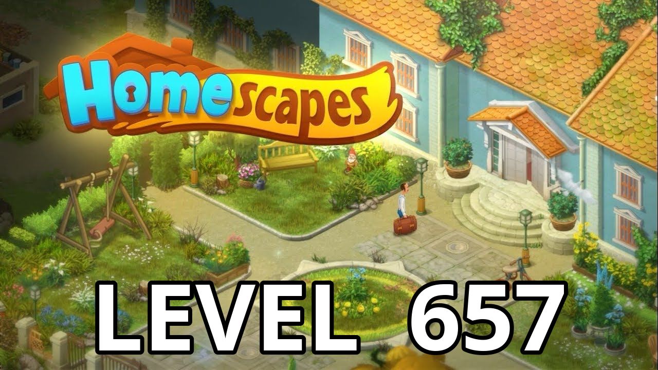 Homescapes Level 657 Tips - AppTipper.com